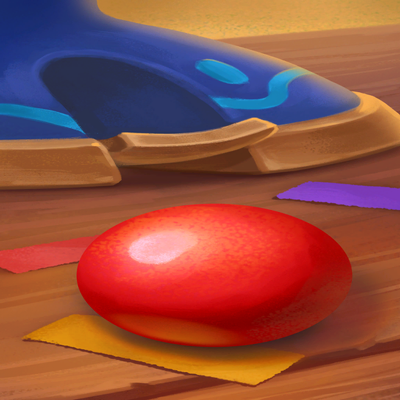 Red Gumball - Item - The Bazaar